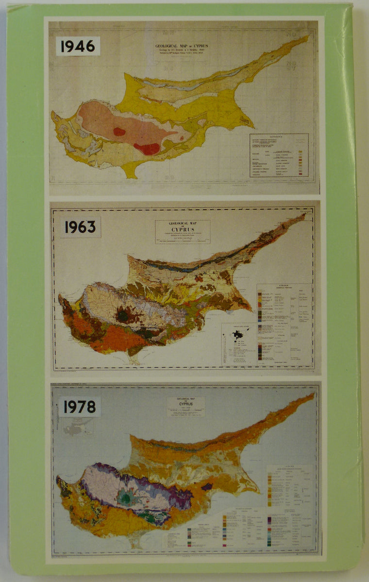 Cyprus (1995) Geological Map of Cyprus. Geological Survey Dept, revise ...