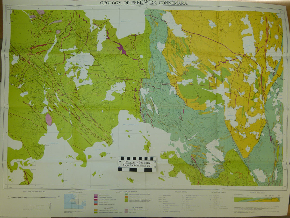 Connemara (1990). Geology of Slyne Head and Geology of Errismore, Conn ...