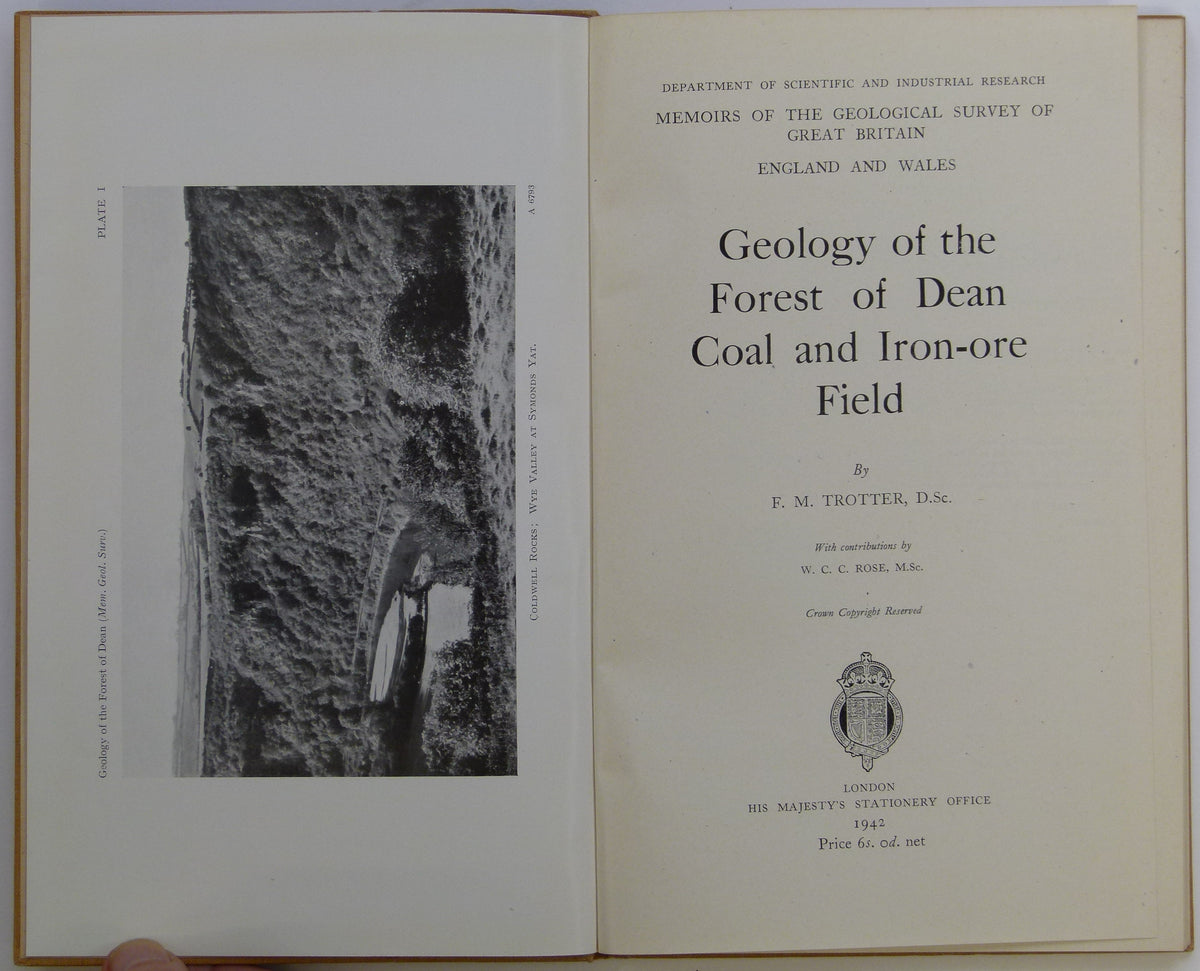 Trotter, F.M. (1942). Geology of the Forest of Dean Coal and Iron-ore ...