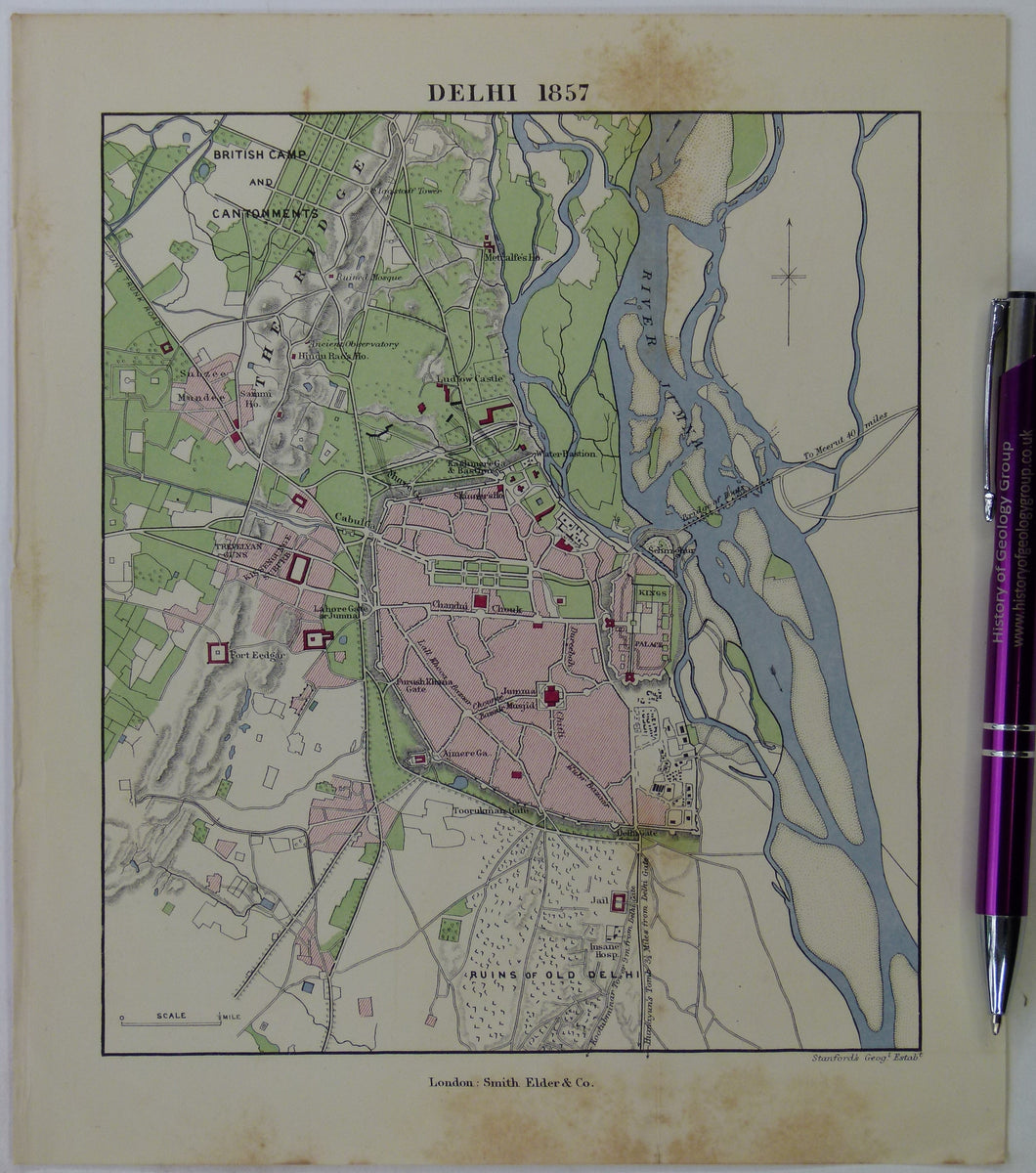 India. Smith, R.B. (1883). ‘Delhi 1857’, from Life of Lord Lawrence, N ...