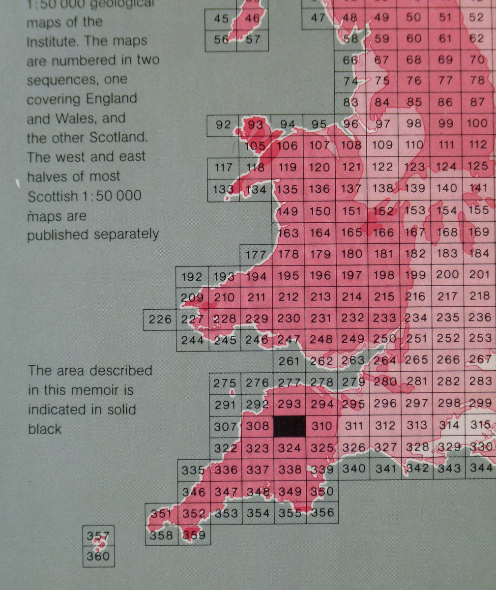 Sheet Memoir 309. (1979) Geology of the Country around Chulmleigh by F ...