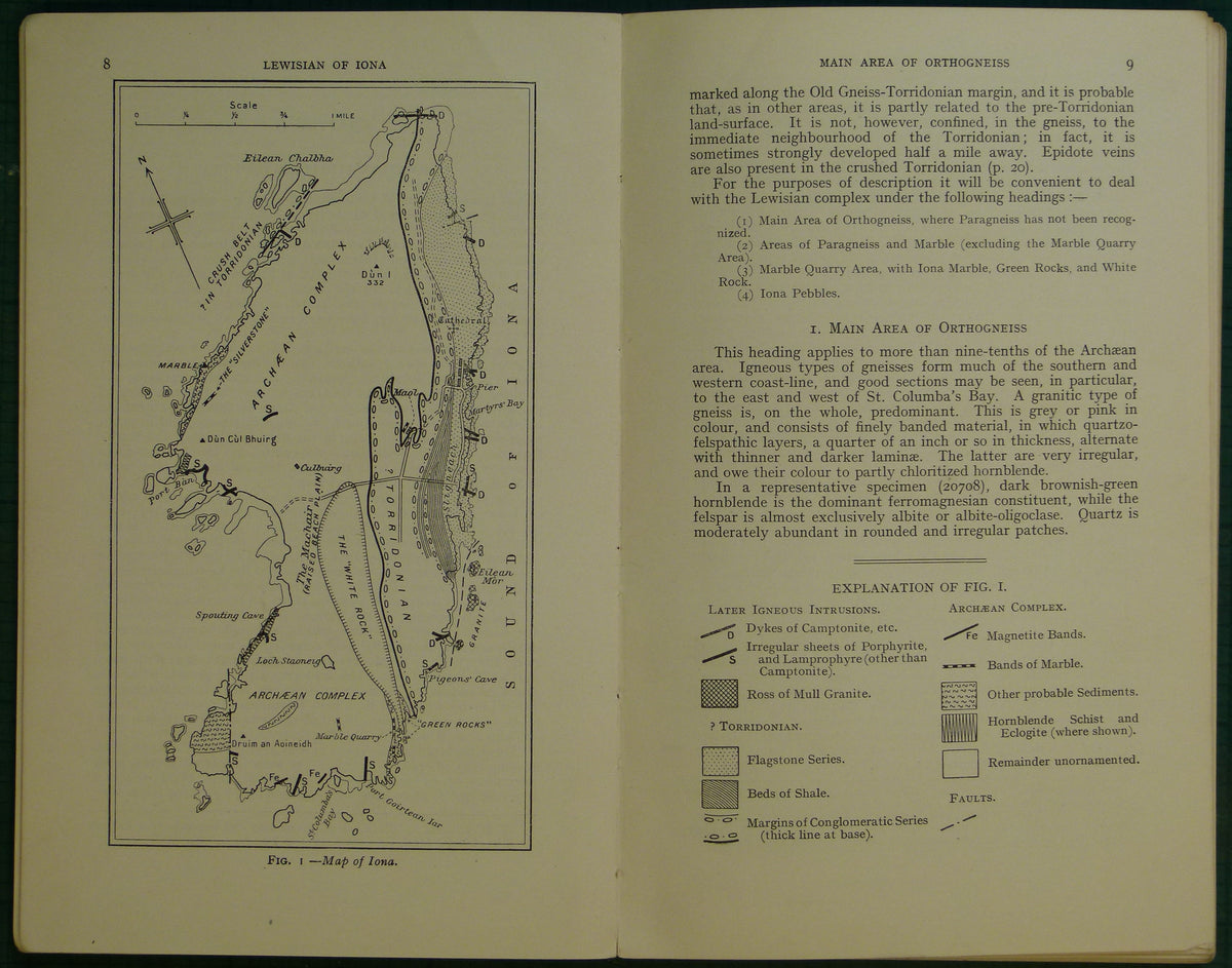 Sheet memoir 43, (1925). Bailey, E.B. et al. The Geology of Staffa, Io ...