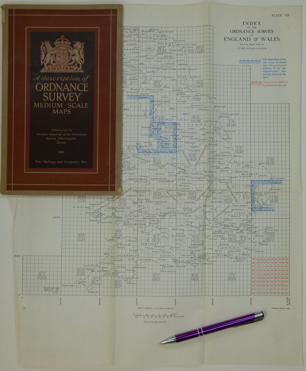 A Description of Ordnance Survey Medium Scale Maps (1955). Chessington ...