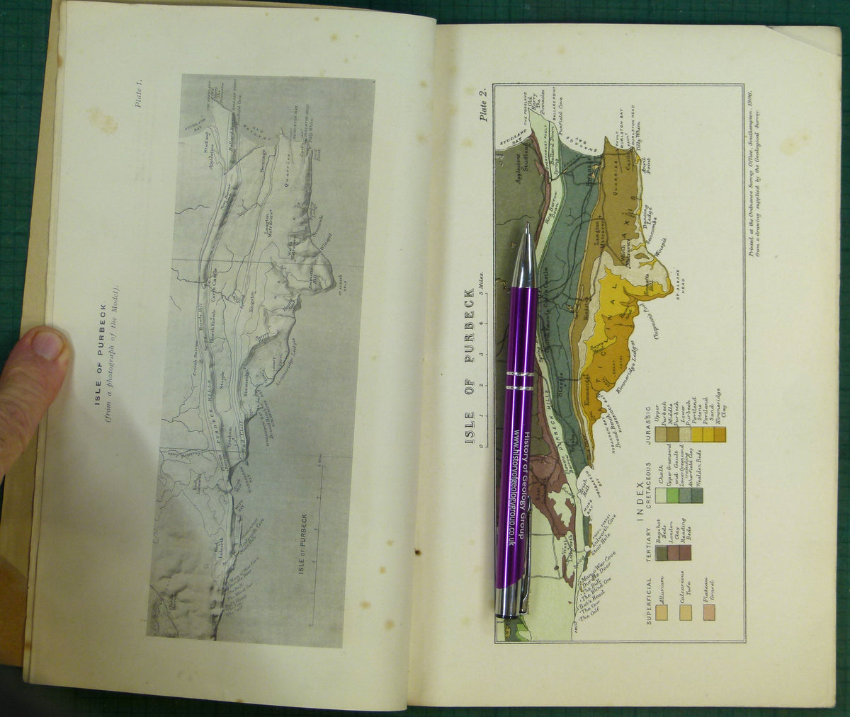Strahan, A. (1906). Guide to the Geological Model of the Isle of Purbe ...