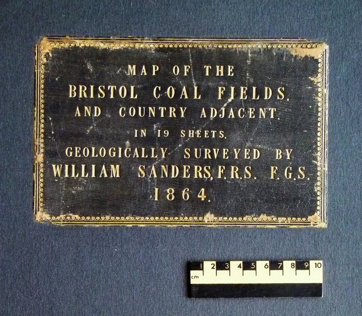 Sanders, William (1864). Map of the Bristol Coal Field and Country Adj ...
