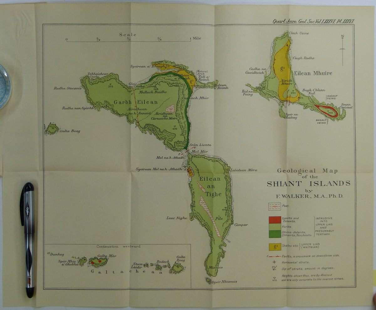 Walker, F. (1930). ‘The Geology of the Shiant Isles (Hebrides)’, extra ...