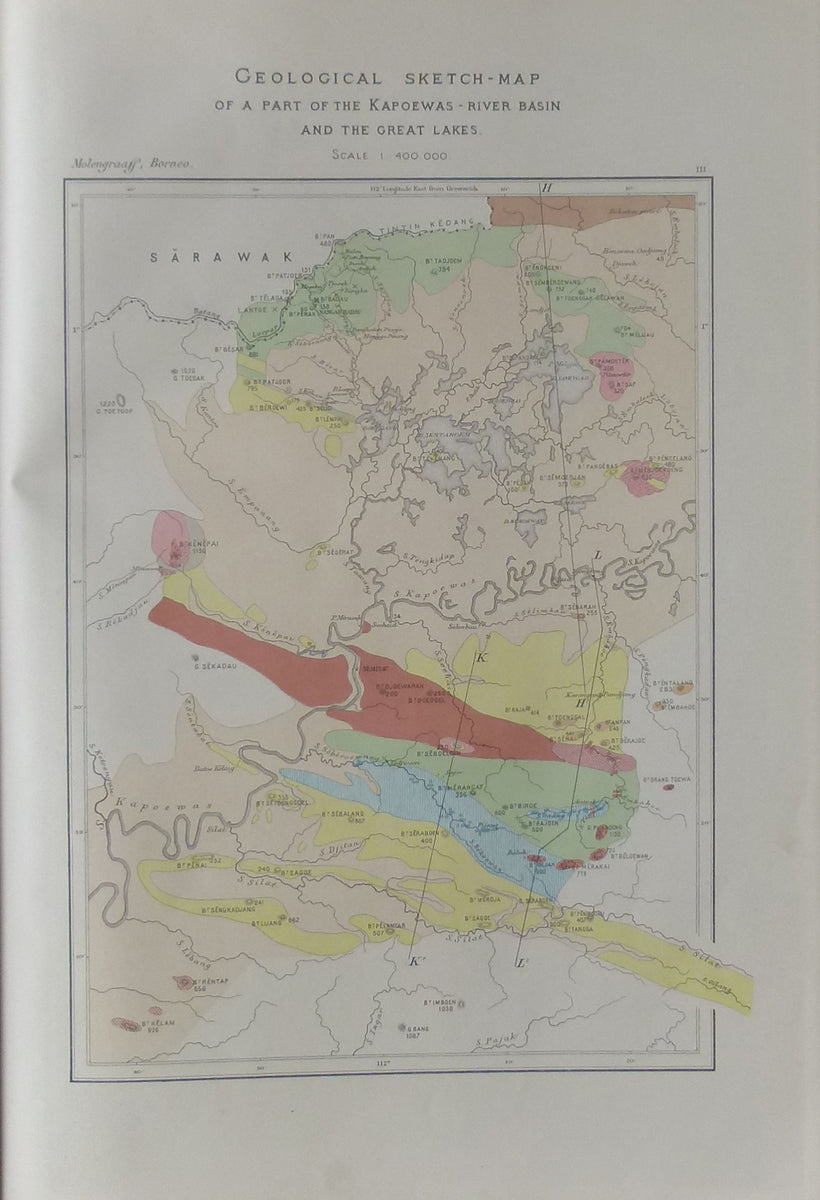 Borneo-Expedition; Geological Explorations of Central Borneo (1893-94 ...