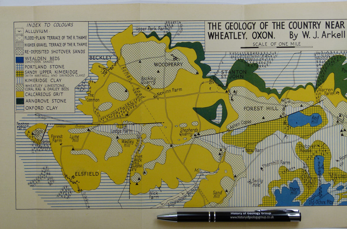 Arkell, W.J. 1941. ‘Stratigraphy and Structures East of Oxford’ – 19th ...