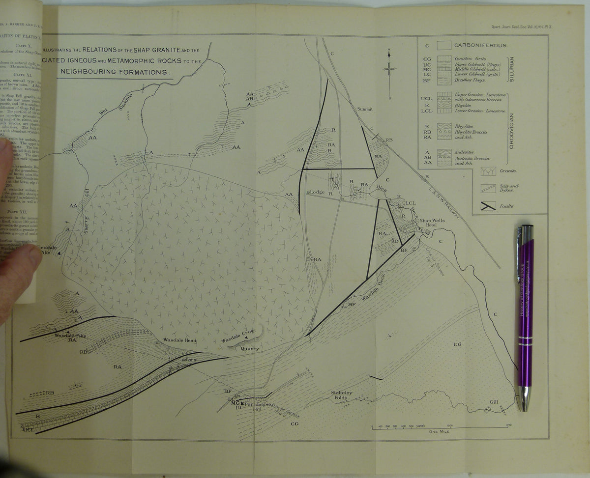 Harker, Alfred, and Marr, JE. (1891). ‘The Shap Granite, and the Assoc ...