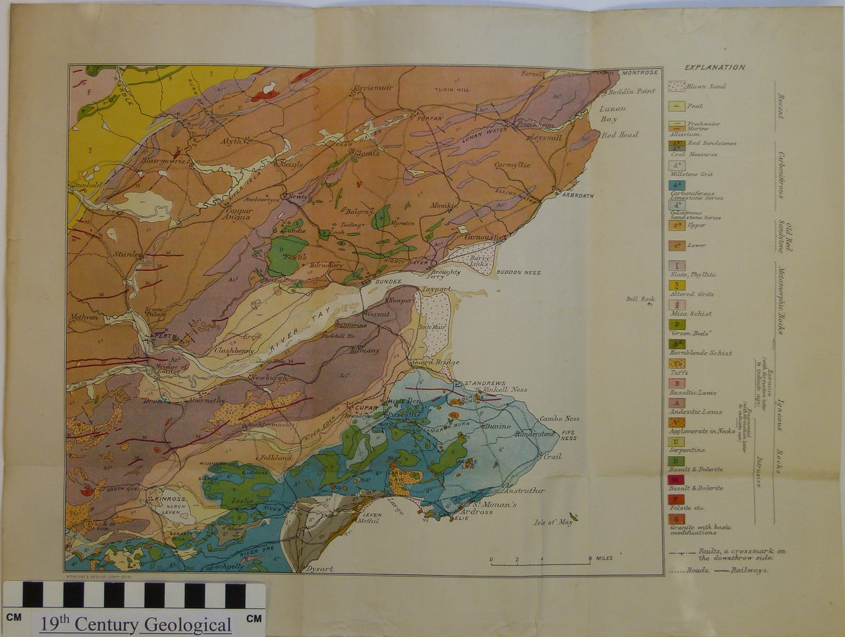 Geikie, Archibald. 1900. Geology of Central and Western Fife and Kinro ...