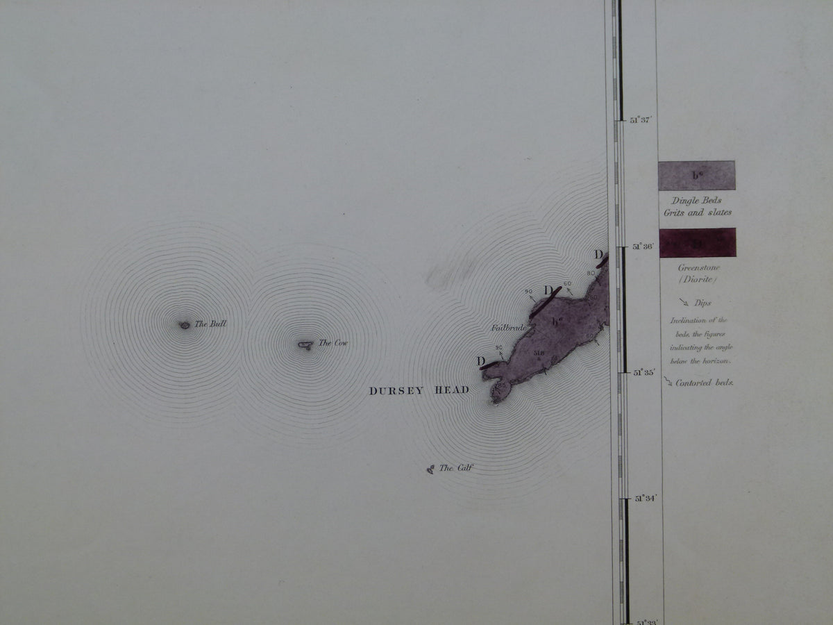 Ireland sheet 197, Dursey Head, 1” scale. 1881. Base map not dated. Co ...