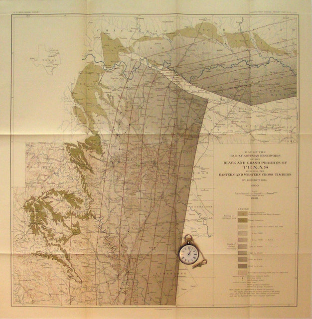 Map of the Paluxy (formation) Artesian Reservoirs of the Black and Gra ...