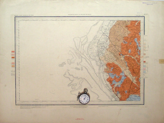 Sheet 90se drift, Old Series 1". Lancashire: Formby 1888, issued 1936 ...